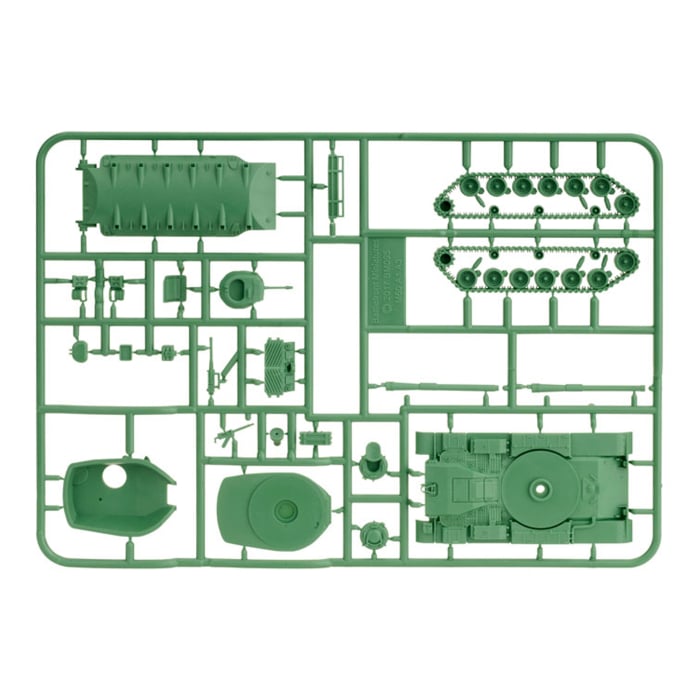 M60A1 and A3 Plastic Sprue