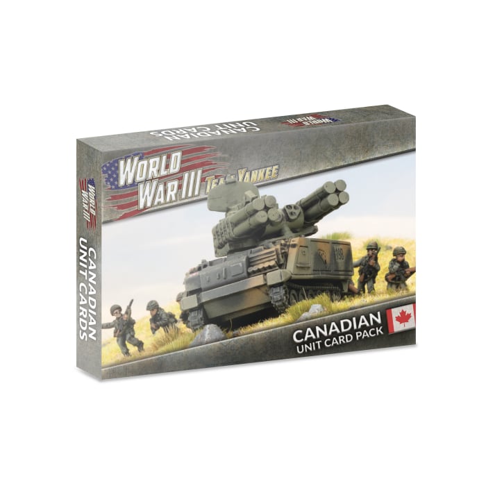 WWIII: Canadian Unit Card Pack