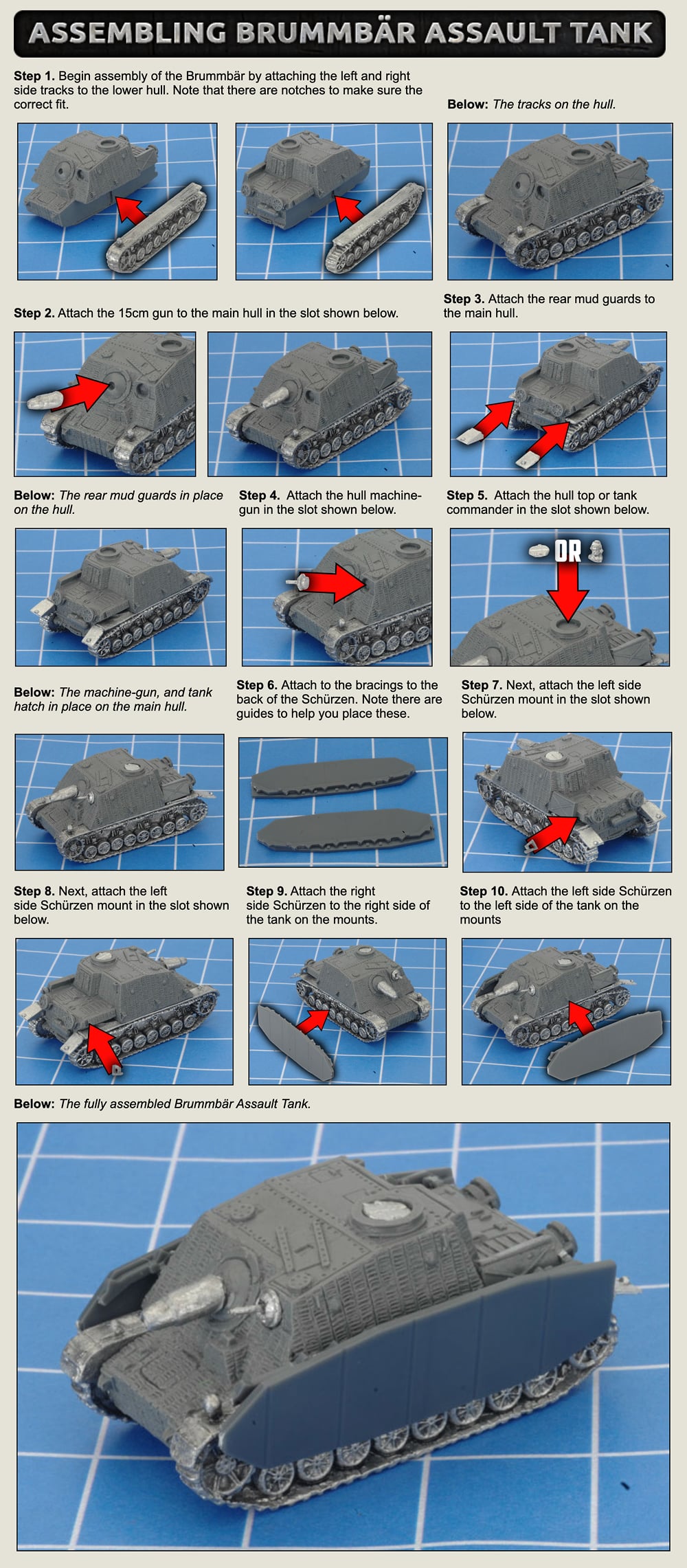Brummbär Assault Tank Platoon