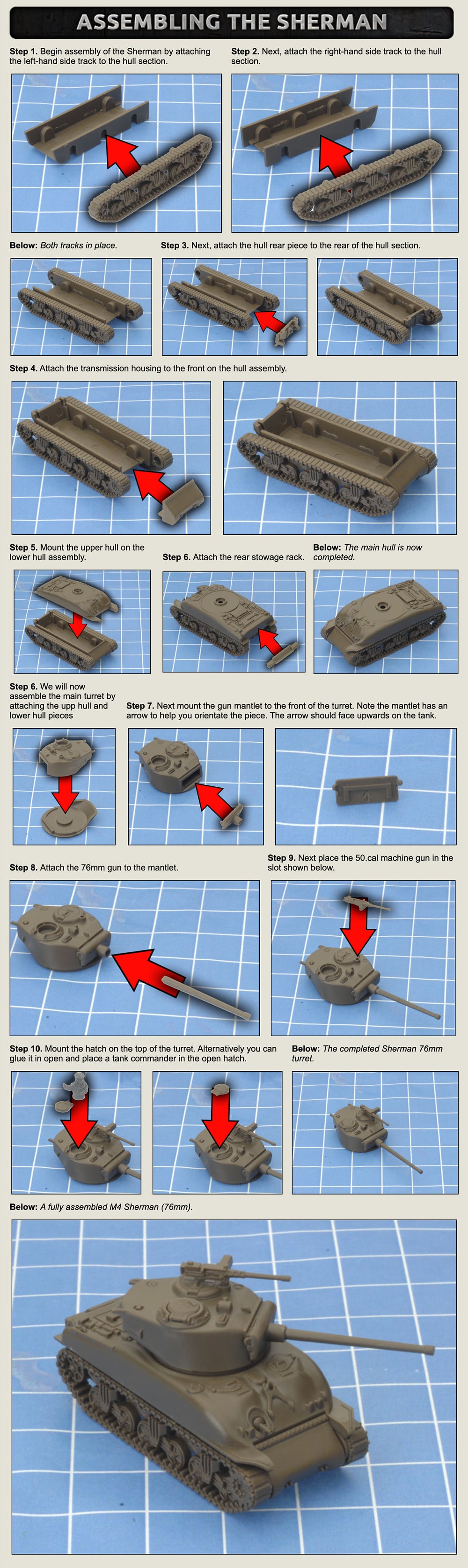 M4 Sherman Tank Platoon